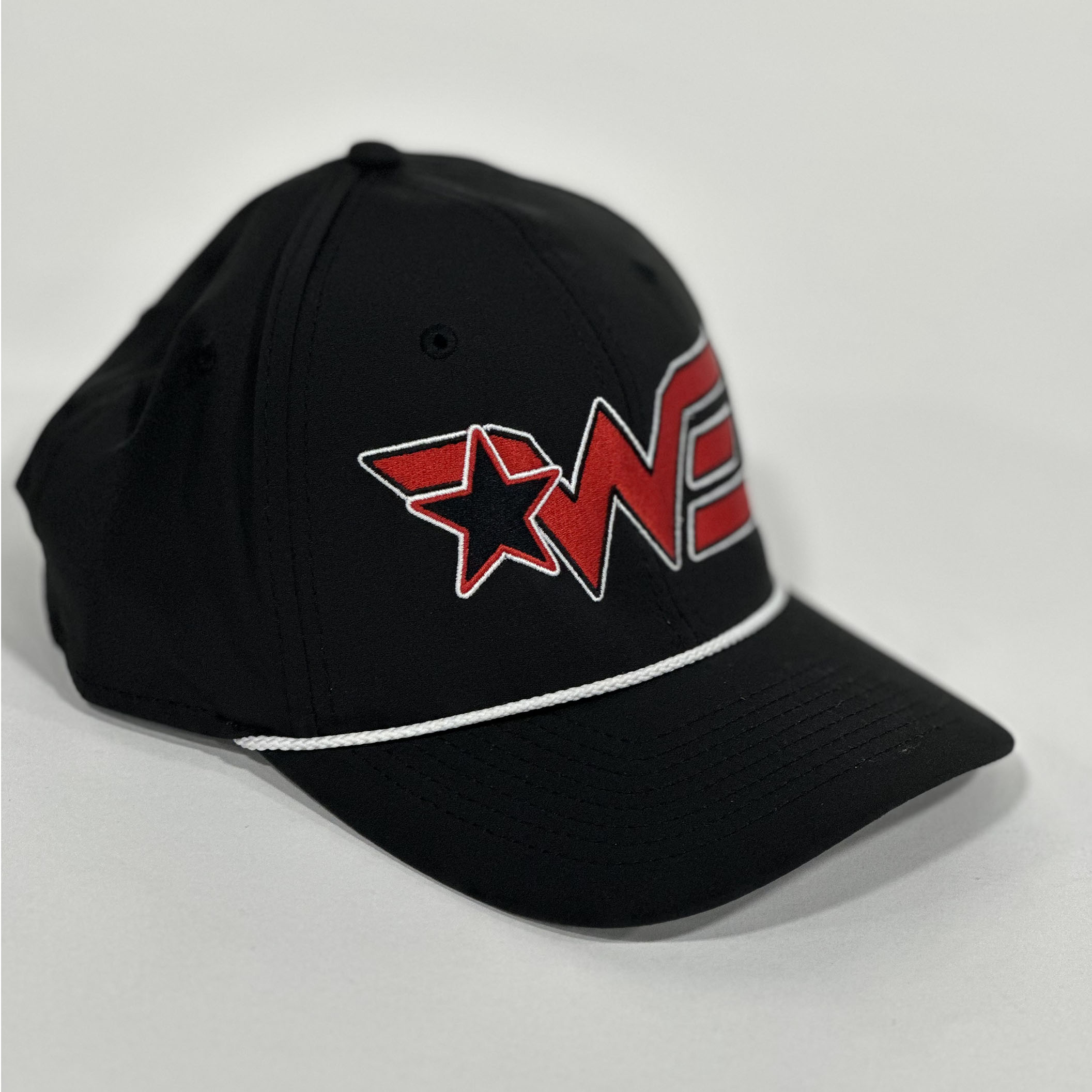 Black WE Logo Rope Hat | Woodlands Elite Cheer Co.
